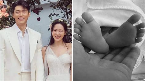 Crash Landing On You Couple Son Ye Jin Hyun Bin Share FIRST Pic Of Their Baby Babe