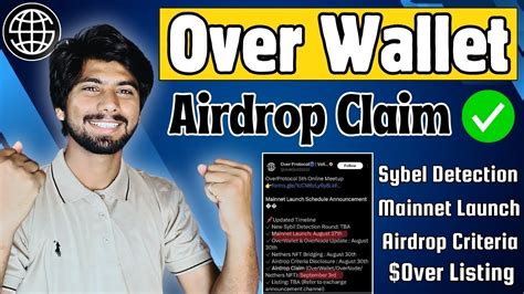 Over Wallet New Sybil Detection Over Protocol Withdraw Overwallet Airdrop Tge Youtube