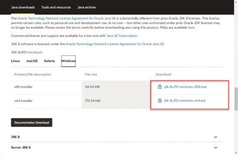 Download Java 8 Update 351 Offline Installers