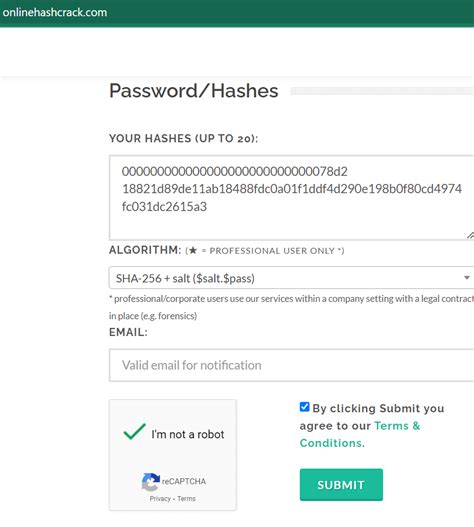 Sha256 Salt Hash Rhacking