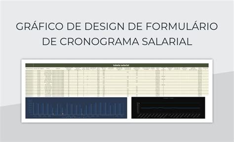 Modelos De Planilhas Tabela Salarial Salário Para Microsoft Excel E
