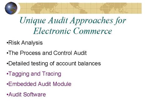 Chapter 8 Auditing Computerized Information Systems Computer Audit