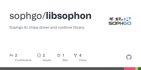 GitHub Sophgo Libsophon Sophgo AI Chips Driver And Runtime Library