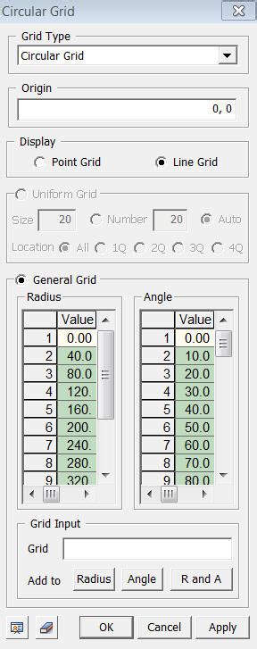 Grid Setting