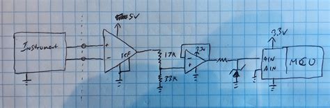 Microcontroller Circuit For Connecting Externally Power Instrument To Mcu Electrical