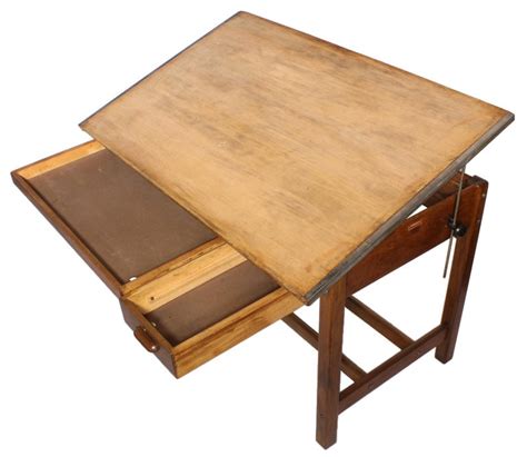 Vintage Hamilton Draftsmans Desktable At 1stdibs Draftsmans Desk Draftmans Desk Draftsman