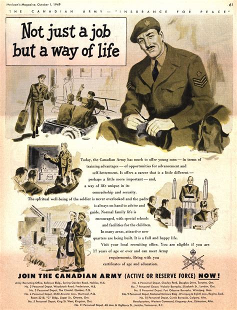 Canadian Army Post War Ppcli