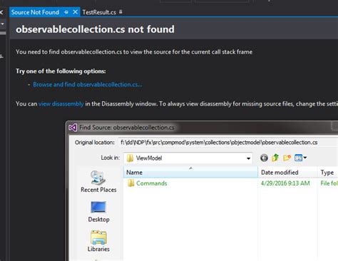 C Can T Find ObservableCollection Cs Visual Studio 2013 Stack Overflow
