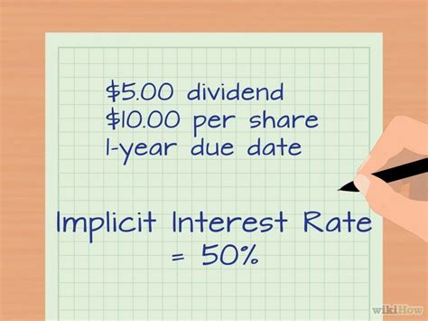 3 Ways To Calculate Implicit Interest Rate WikiHow
