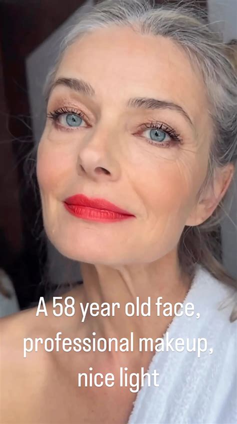 Paulina Porizkova Shows Off 58 Year Old Face With And Without Makeup