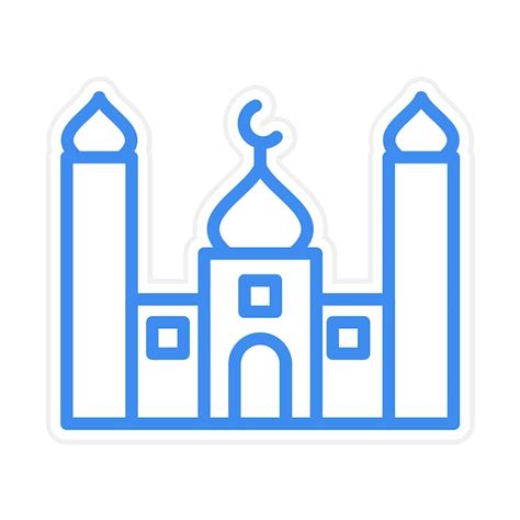 Premium Vector Mosque Vector Illustration