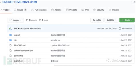 Cve 2021 3129 Laravel Debug Mode 远程代码执行漏洞 Freebuf网络安全行业门户