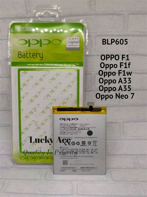 Batre Baterai Hp Oppo F F F Oppo Neo A Opo A W Kode Model Blp Batrei Batrai