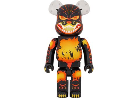 Bearbrick Godzilla Vs Destoroyah Version Godzilla Meltdown Ver 1000