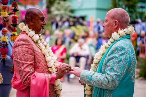 Same Sex Couple Marries In The First Wedding Ever Held At The Rhs