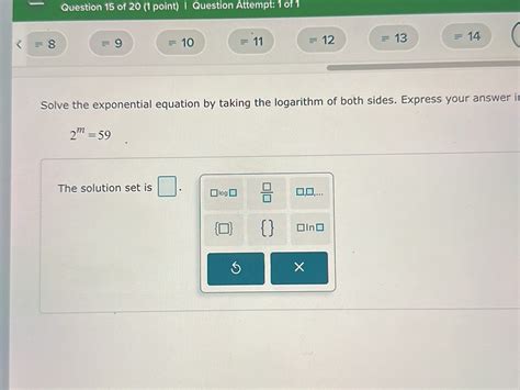 Solve The Exponential Equation By Taking The Studyx