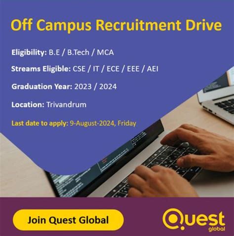 Sunshine Job Wala On Linkedin Quest Global Hiring Trainee Engineer