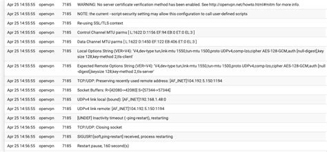 No Server Certificate Verification Method On Pfsense Client Ropenvpn