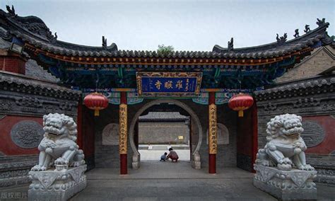 罗睺寺古刹禅韵佛光普照之地 进深 五台山 正中