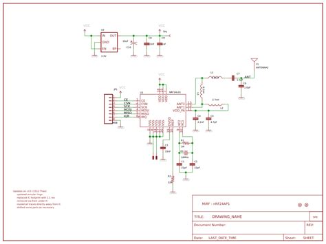 Sparkfun Transceiver Breakout Nrf24l01 Oshwlab