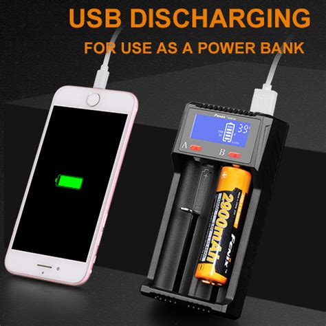Accessories Fenix Two Bay Smart Battery Charger ARE D Fenix Distributor One Of The Best