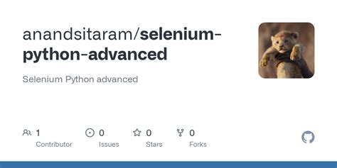 Github Anandsitaram Selenium Python Advanced Selenium Python Advanced