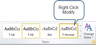 Changing The Default Font In Microsoft Word