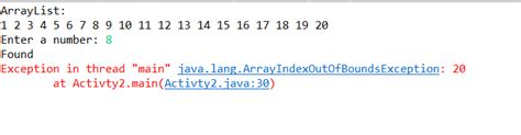 java can t delete the array if it s already found array searching