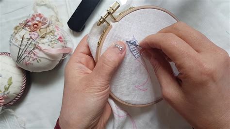 리본표현하기 케이블스티치아웃트라인스티치레이지드체인밴드스티치 Youtube