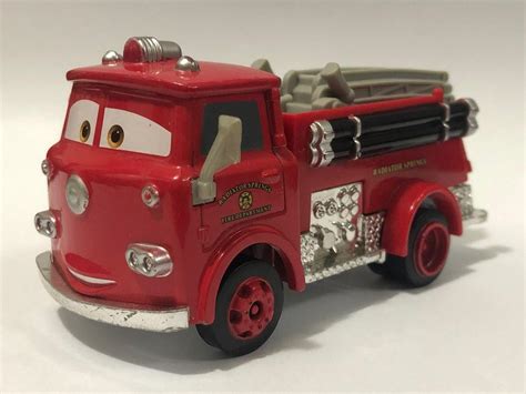 Lightning Mcqueen Pixar Cars Red Fire Truck Hobbies And Toys Toys And Games On Carousell