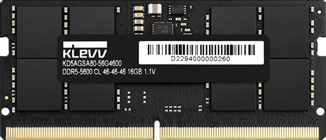Sk Hynix 16gb Ddr5 Sodimm 1rx 8 Pc5 5600b Sa0 1010 Xt Laptop Ram Memory