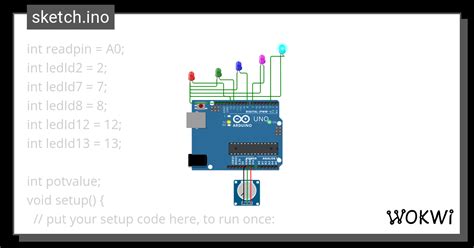 Analog Read Wokwi Esp32 Stm32 Arduino Simulator