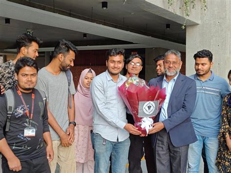 Md Fuad Hasan On Linkedin Congratulations To Our Honourable Mentor Dr Farid Sobhani Sir For…