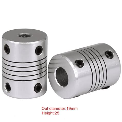 3d 프린터 액세서리 Diy 플렉시블 커플 링 와인딩 스테퍼 모터 스레드 인코더 알루미늄 합금축 커플링 Aliexpress