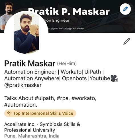 pratik maskar on linkedin connections topvoices skillsdevelopment