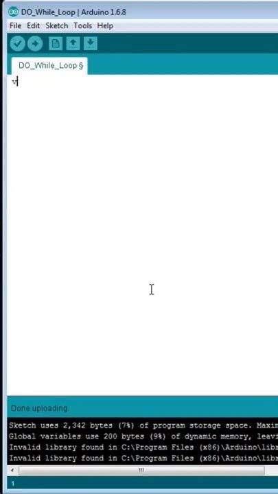 How To Use Do While Loop In Arduino Youtube