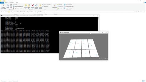Ml Agents And Unity 12agents 1brain Finding The Reward Youtube