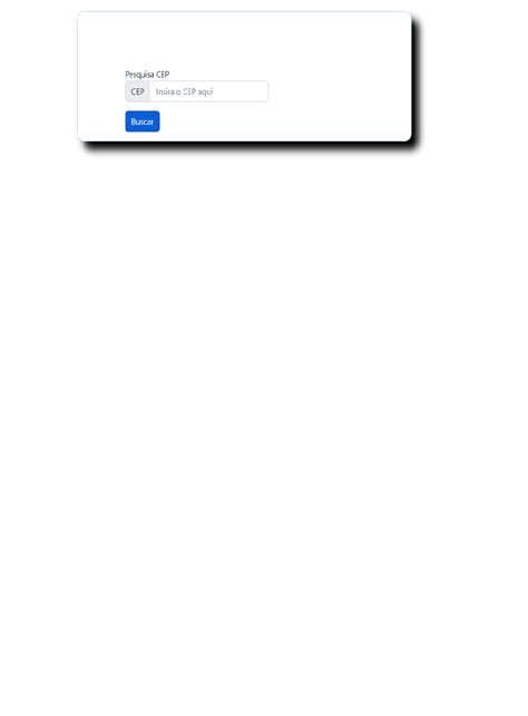 Github Adelson1402consulta Cep Javascript Basico Aplicação Simples De Consulta De Cep Apenas