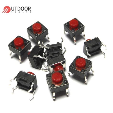 Jual Tactile Switch Push Button Saklar Tekan 6x6x5 Mm 4 Pin Shopee Indonesia