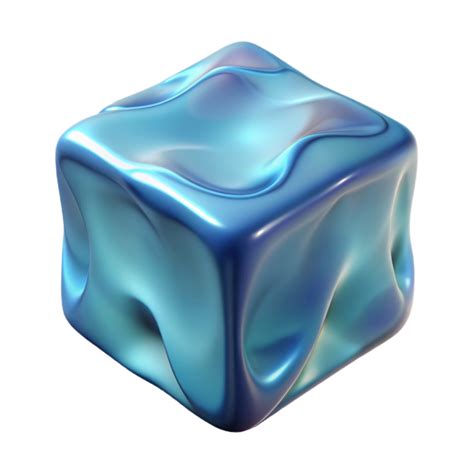 Melancholic Immaculate Hyper Specific Photorealistic Render Of A Single Melting Ice Cube With