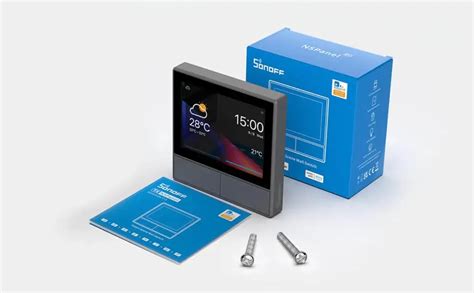 Sonoff NSPanel WiFi Two Button Smart Light Switch With Touch LED Display Thermostat Smart