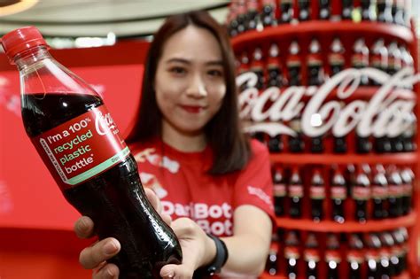 Coca Cola Introduces 100 Recycled Plastic Pet Bottles For The First