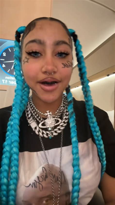Kim Kardashians Daughter North West 12 Shows Off ‘face Tattoos