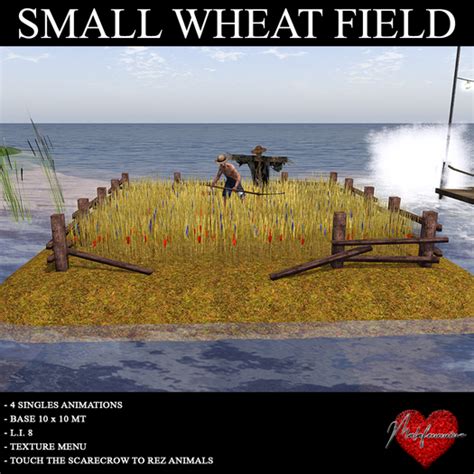 Second Life Marketplace Mlf Small Wheat Field