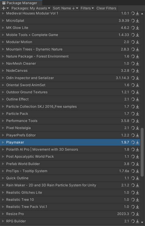 All Packages Appear As Not Installed Unity Engine Unity Discussions
