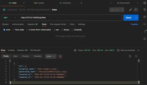 How To Upload And Download Files Using A Laravel Api