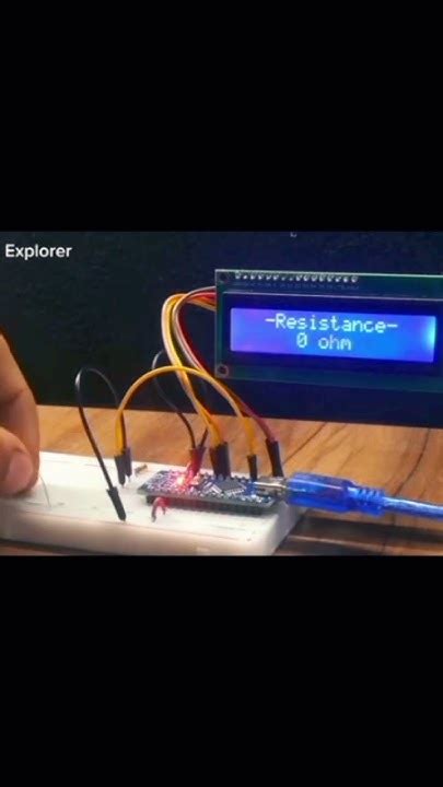 Arduino Ohm Meter At Home 💯 Full Video Link 👇 Youtube0dj0x2wt8sc Arduinoproject Lcd