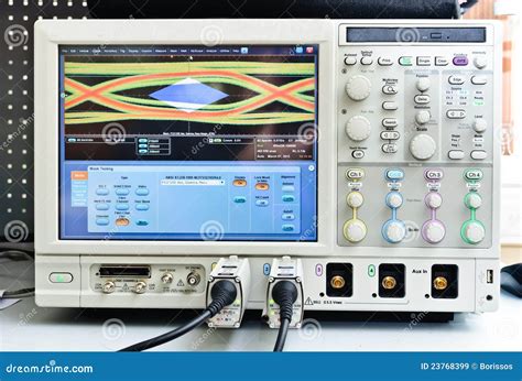Digital Oscilloscope And Spectrum Analyzer Royalty Free Stock Image 152751892