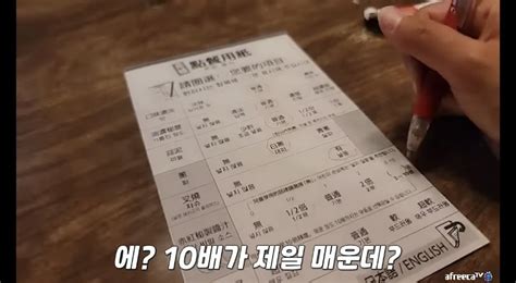 한국의 매운맛에 단련된 일본인 유학생  유머 움짤 이슈 에펨코리아