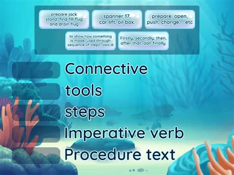 Procedure Text 1 Match Up